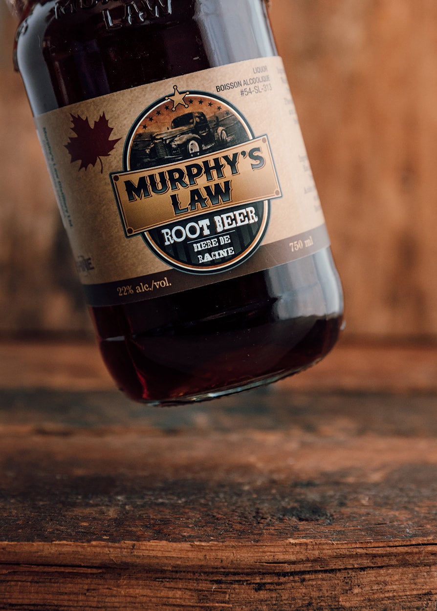 Murphy's Law Root Beer Moonshine | Murphy’s Law Distillery Ltd