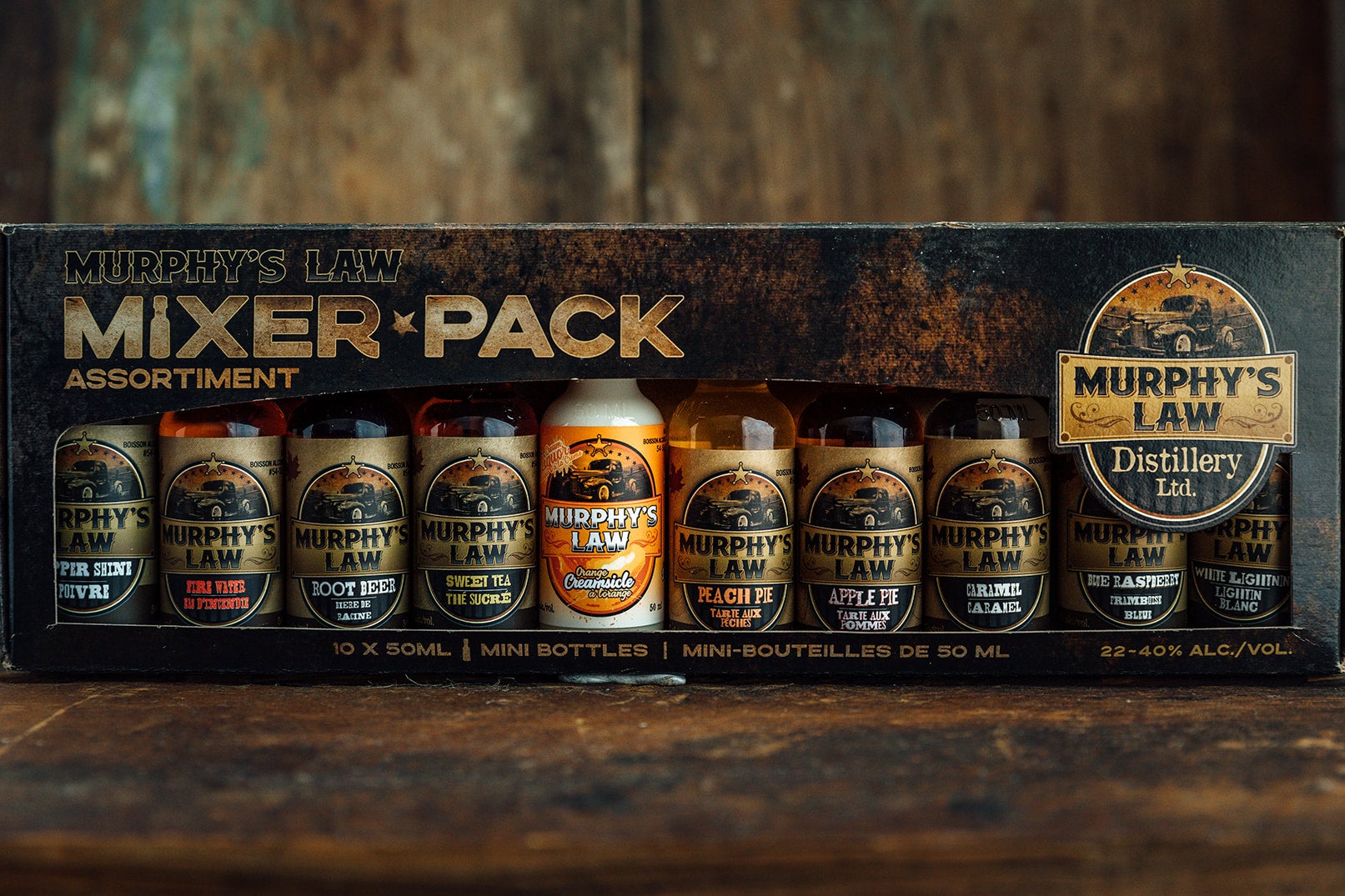 Murphy's Law Mixer Pack (Variety Pack) | Murphy’s Law Distillery Ltd