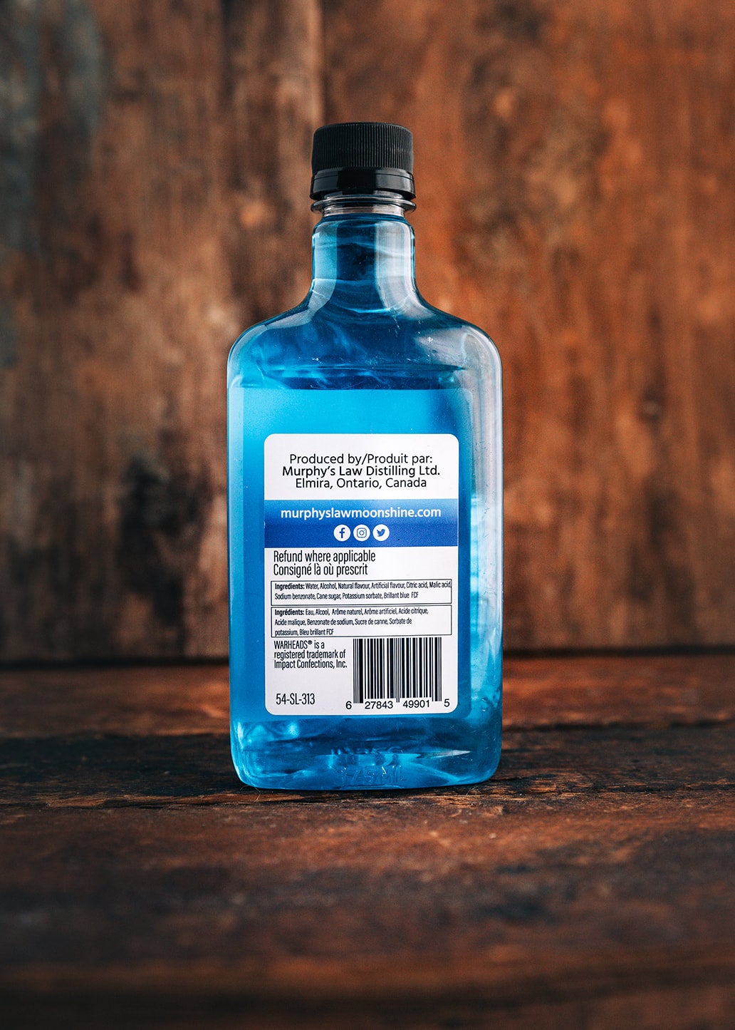 Murphy's Law Warheads Blue Raspberry Extreme Sour Liquor | Murphy’s Law ...