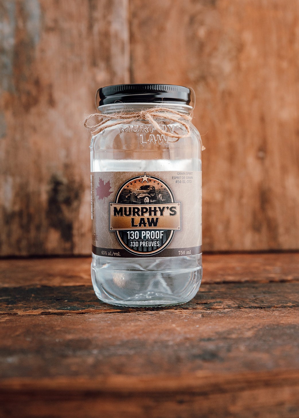 Murphy's Law 130 Proof Moonshine