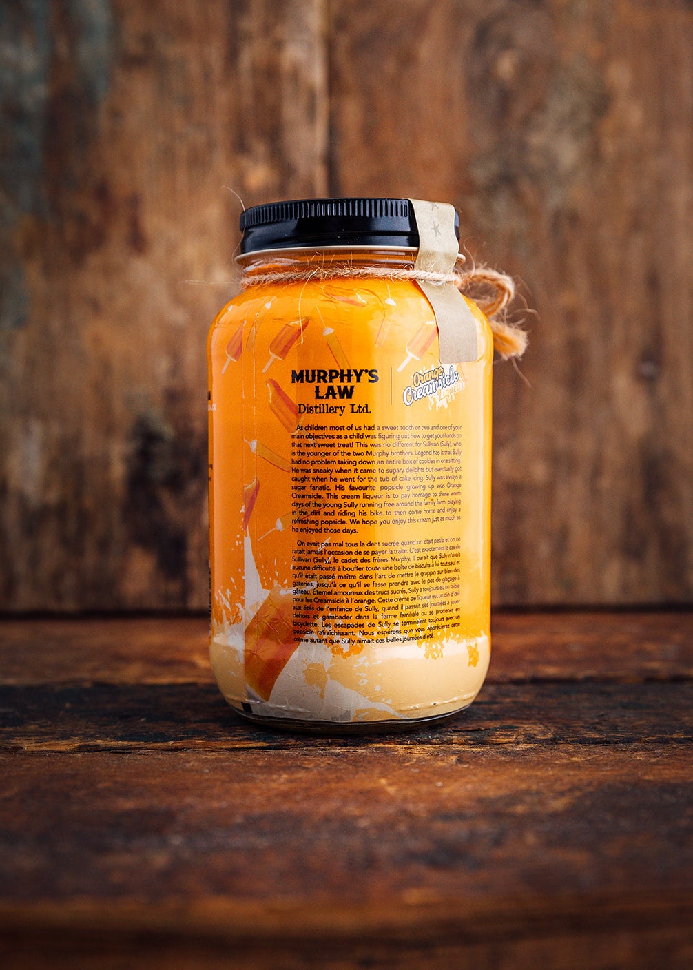 Murphy's Law Orange Creamsicle Cream Liquor